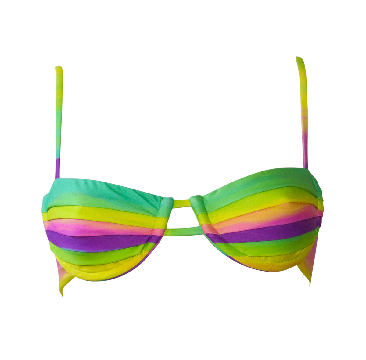 BRA DRAPED MULTICOLOR TOP – APPLOD GLOBAL