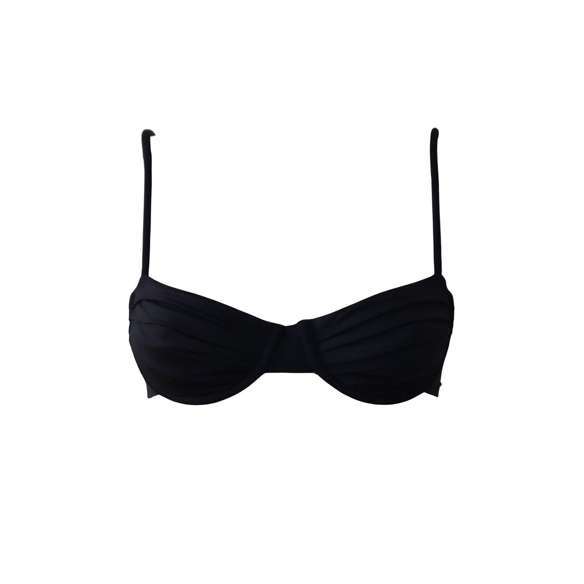 BRA DRAPED BLACK TOP – APPLOD GLOBAL